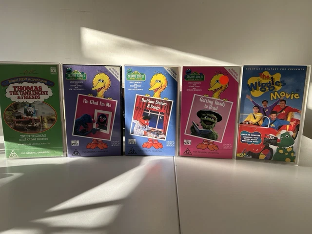 5X ABC KIDS VHS Tapes Bundle - The Wiggles, Thomas the Tank Engine ...