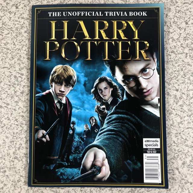 HARRY POTTER: THE Unofficial Trivia Book Magazine Special Issue 2022 £7 ...