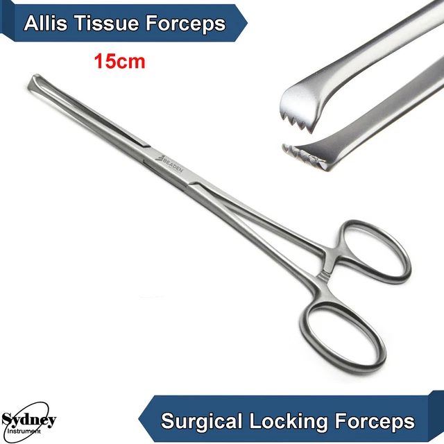ALLIS TISSUE FORCEPS Allis Intestinal and Tissue Grasping Forcep ...