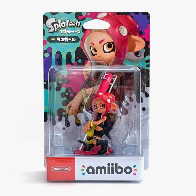 NINTENDO AMIIBO OCTOLING Girl Splatoon Series Character Figure Japan ...