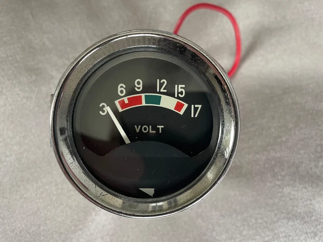 YAZAKI VOLT METER for 12V Engines No. 53996-180 Boxed with Instructions ...