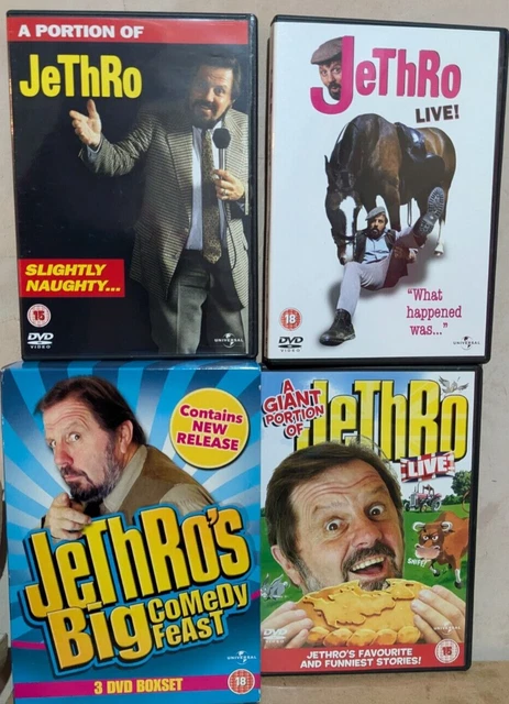 JETHRO'S COMEDY FEAST DVD Set A Giant Portion Of/What Happened/Slightly ...