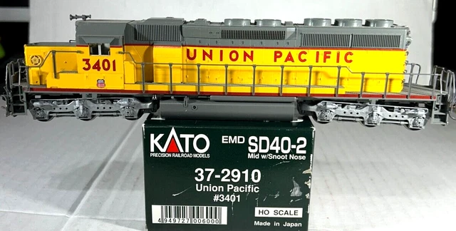 KATO HO SCALE Emd Sd40-2 Locomotive Union Pacific 37-2910 EUR 115,75 - PicClick FR