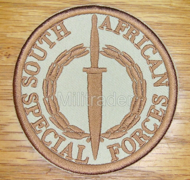 SOUTH AFRICAN SPECIAL Forces Operator's Badge Patch (Desert-Khaki) $6. ...