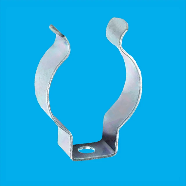 2X T8 OUVERT Terry Clips 25mm 2.5cm Tube Fluorescent Acier Ressort ...