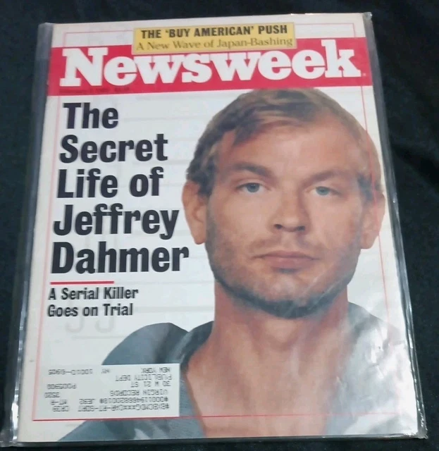 THE SECRET LIFE Of Jeffrey Dahmer A Serial Killer February 3rd 1992 £58 ...