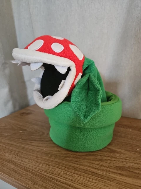 SUPER MARIO BROS Piranha Plant Hand Puppet 12" Plush £49.99 - PicClick UK