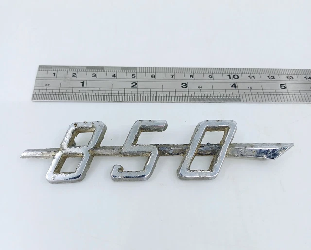 ORIGINAL BMC PART Austin mini Mk1 chrome script Boot Badge 850 £8.99 ...