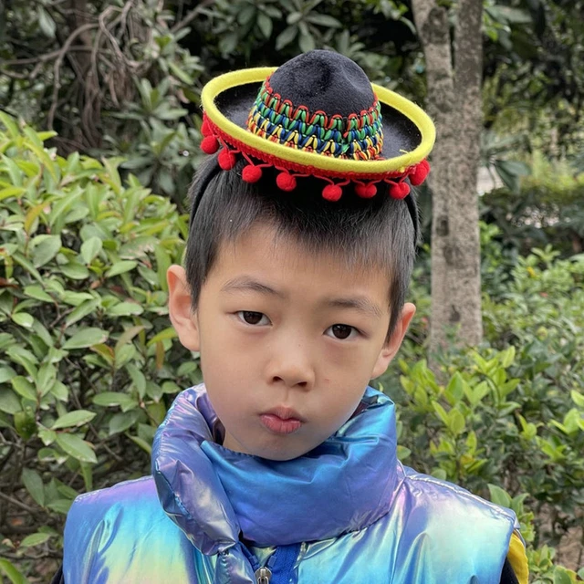 PARTY HAT HEADBAND Mexico Fiesta Headbands Mexican Decorations Themed ...