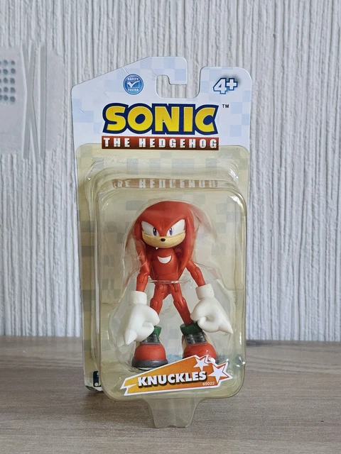 JAZWARES SONIC THE Hedgehog Knuckles figure Rare (Check Description) £ ...