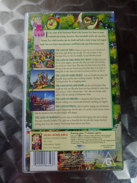 ENID BLYTON'S THE Magic Of The Faraway Tree - Vintage 1997 VHS Video ...