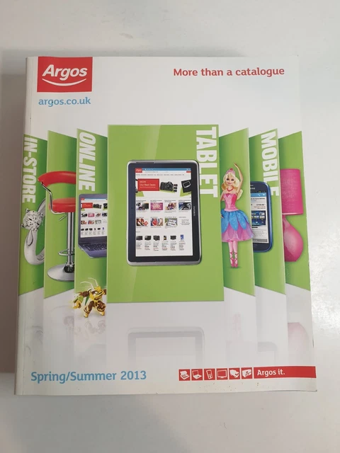 ARGOS SPRING / Summer 2013 Catalogue £34.99 - PicClick UK