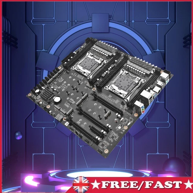 X99 D4 DUAL Pro Desktop Motherboard 10 SATA 3.0 Interface Computer Main ...