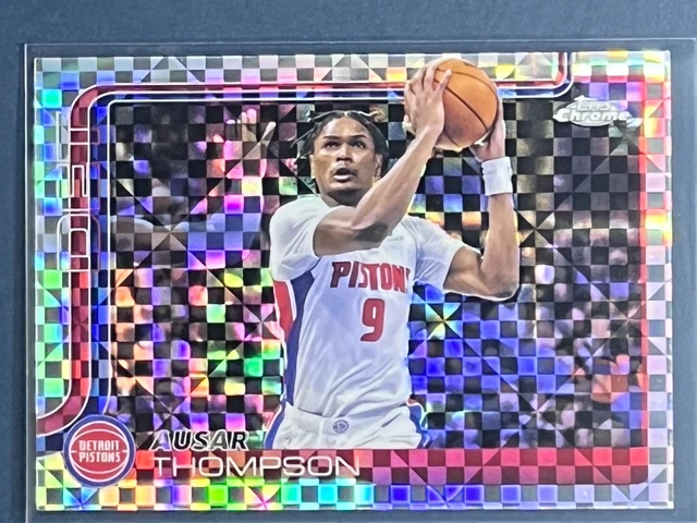 2025-26 TOPPS CHROME Basketball - Ausar Thompson - X-Fractor #64 £2.59 ...