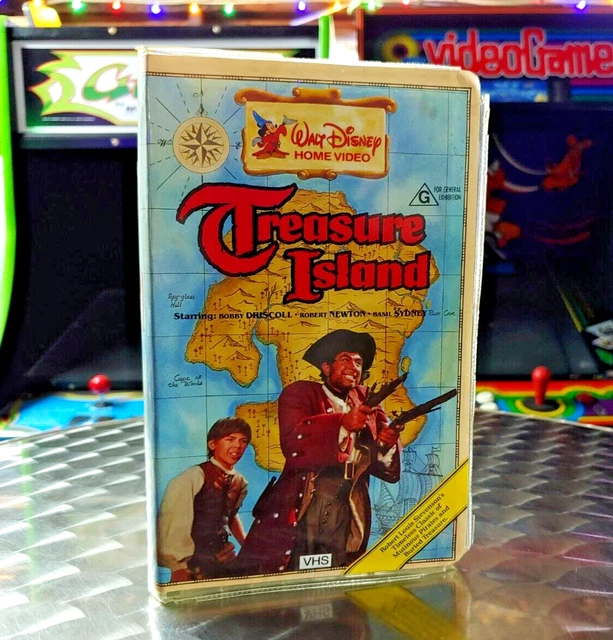 TREASURE ISLAND - Walt Disney Home Video - VHS Big Box Clamshell £9.16 ...