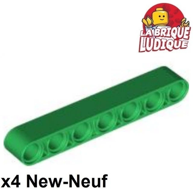 LEGO TECHNIC 4X Beam Bar Liftarm 1x7 Thick Thick Green/Green 32524 NEW ...