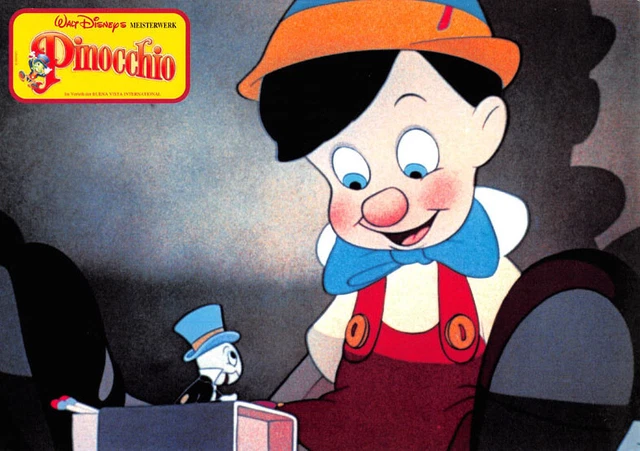 PINOCCHIO ORIGINAL AUSHANGFOTO Walt Disney / Hamilton Luske / Ben ...