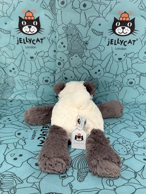 JELLYCAT SMUDGE PANDA Plush Toys 34cm With Tags+Brand New Dust Bag £16. ...
