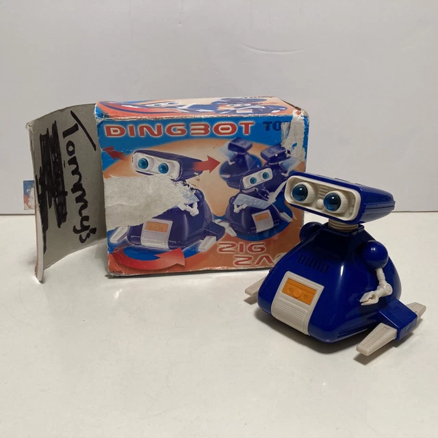 RARE VINTAGE TOMY Dingbot LIMITED EDITION 2000 MODEL, 'ZIGZAG' With ...