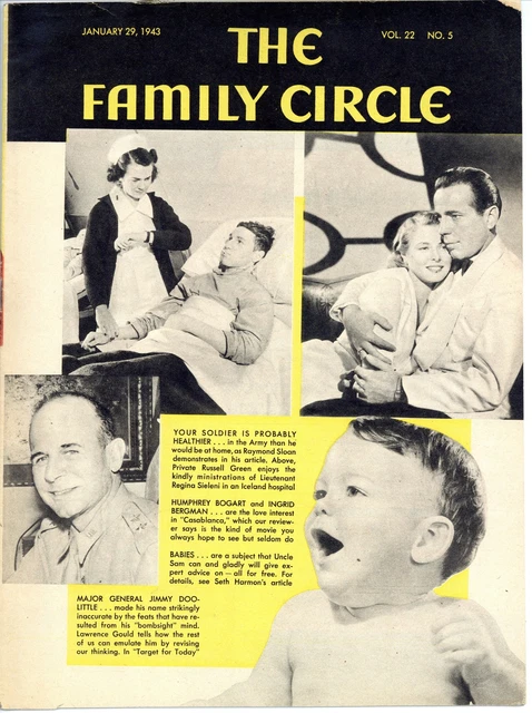 FAMILY CIRCLE MAGAZINE Vol. 22 #5 VG- 3.5 1943 £13.50 - PicClick UK