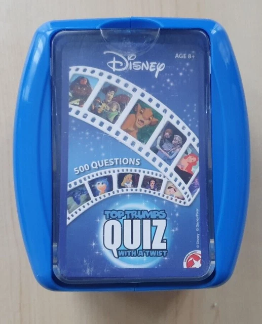 TOP TRUMPS QUIZ: Disney Classic Edition - Fun Trivia Family Game - 500 ...