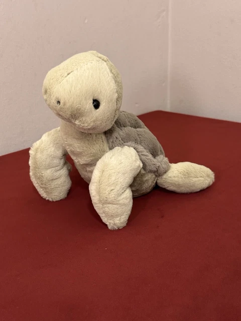 JELLYCAT TULLY TURTLE BNWT Rare Green Pistachio Sea Tortoise Soft Toy ...
