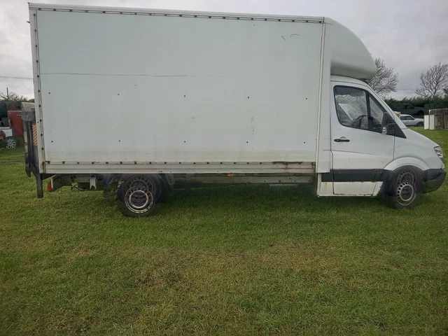 2007 MERCEDES-BENZ SPRINTER 3.5t LUTON VAN BOX VAN LWB TAIL-LIFT NEW ...