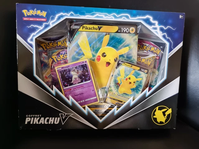POKEMON PIKACHU V French Box New 25 Years Pikachu Firecracker £21.31 ...
