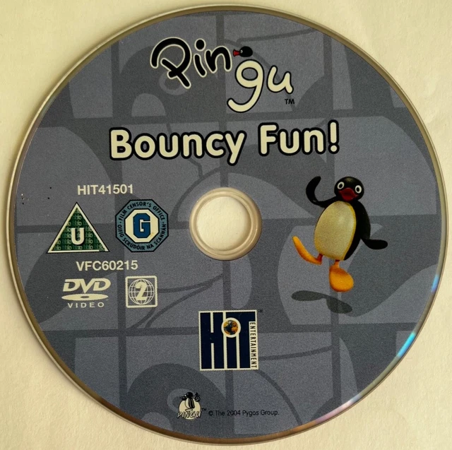 PINGU BOUNCY FUN - Dvd Disc Only In A Clear Sleeve £2.00 - PicClick UK