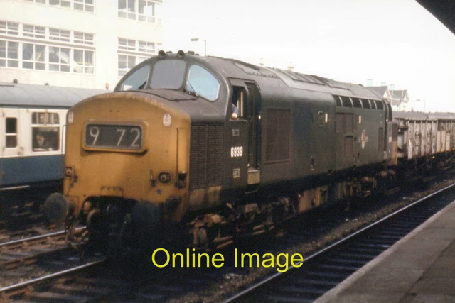 RAILWAY PHOTO 6X4 Class 37 D6939 Coal Train Newport c1971 £2.50 ...