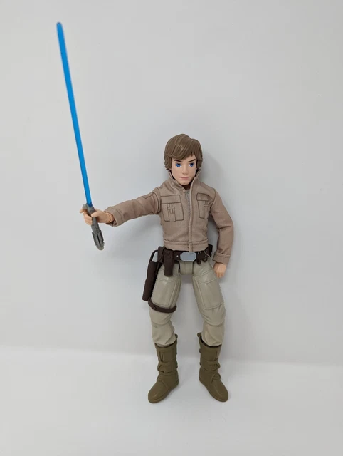 STAR WARS FORCES of Destiny Luke Skywalker 11" Doll Figure £9.95 ...