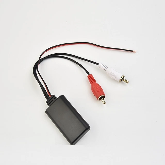 VOITURE SANS FIL Récepteur Module Audio aux-In Adaptateur Avec 2RCA EUR ...