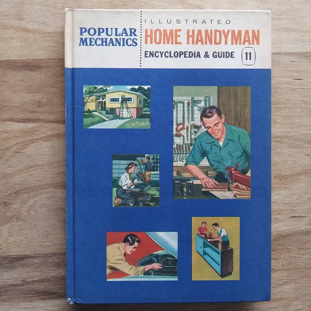 POPULAR MECHANICS-HOME HANDYMAN-ENCYCLOPEDIA & Guide Volume 11-(1961 -Hardbound) £7.13 - PicClick UK