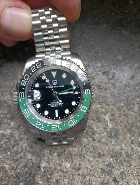 OROLOGIO AUTOMATICO PAGANI DESIGN PD1662 - SPRITE - movimento Seiko ...