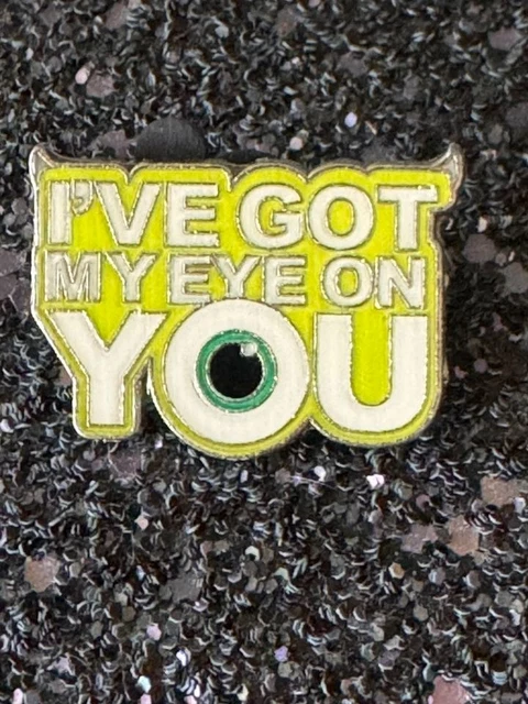 DISNEY TRADING PIN - Mike Wazowski Eye on you - Monsters Inc ...