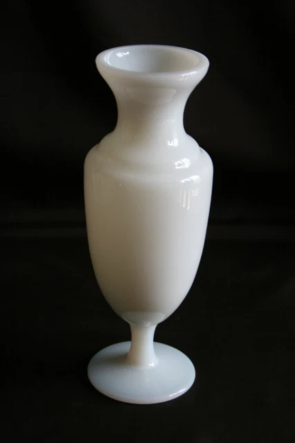 GRAND VASE ANCIEN en opaline blanche 19ème EUR 48,00 - PicClick FR