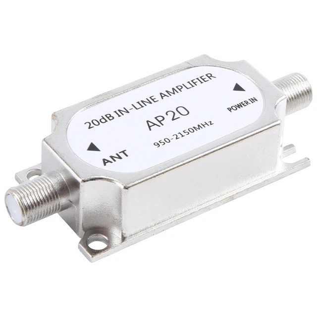 AP20 SATELLITE 20DB In-Line Amplifier 950-2150MHZ Booster for ...