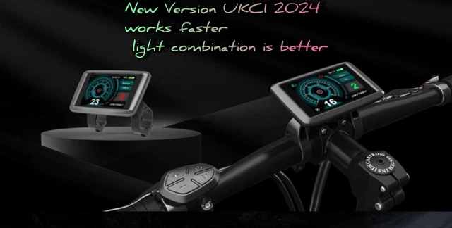 UKC1 E BIKE 🇬🇧 Full Colour LCD Display 36V 48V 60V 72V Mode Sine Wave ...