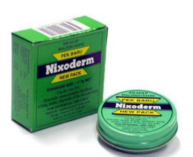 NEW NIXODERM OINTMENT Skin Problems Acne Rashes Eczema Ringworm 17.7g ...