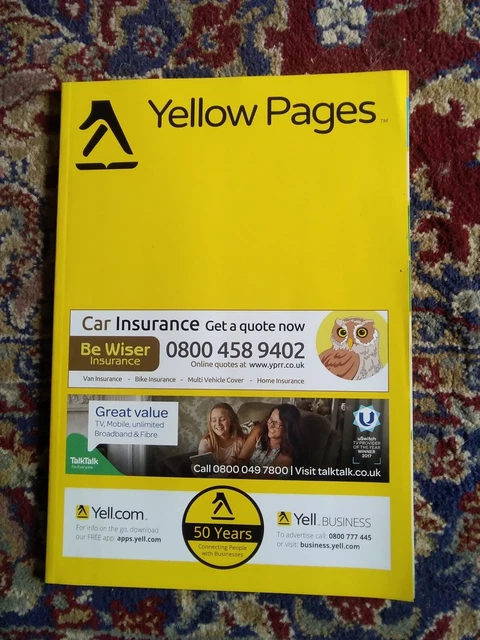 YELLOW PAGES TELEPHONE Directory 2017/2018 Wolverhampton, Cannock ...