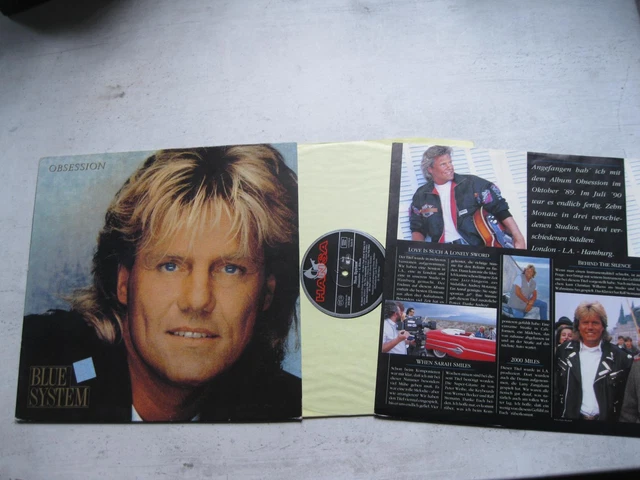 LP BLUE SYSTEM - OBSESSION 1990 + OIS 4.Album HANSA Germany EUR 15,00 ...