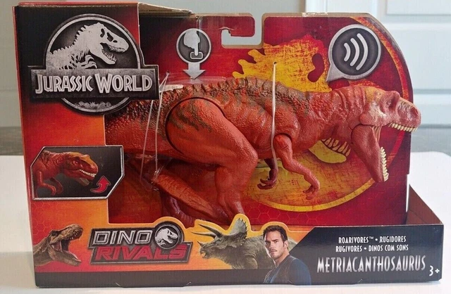 JURASSIC WORLD DINO Rivals Roarivores Metriacanthosaurus GHT12 Mattel ...