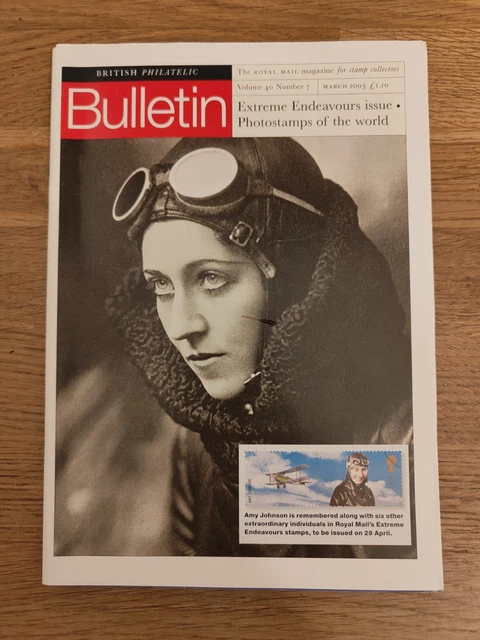 MAGAZINE - BRITISH Royal Mail Philatelic Stamp Bulletin January 2003 £2 ...