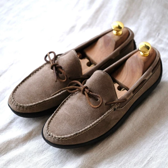 ALDEN CAPE COD Suede Deck Shoes 6M Women's Rare Marine Blue Comfortable ...