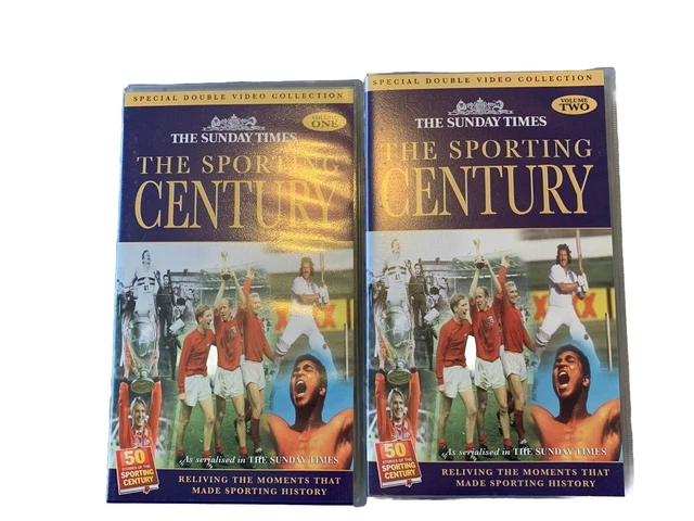 THE SUNDAY TIMES The Sporting Century (VHS, 1999) £5.00 - PicClick UK