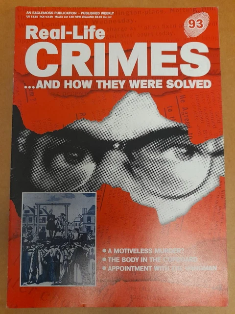 REAL LIFE CRIMES Magazine #93 - A Motiveless Murder? £3.00 - PicClick UK