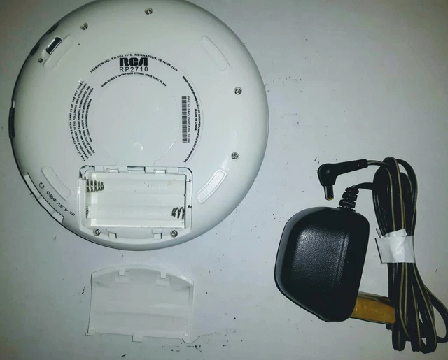 RCA RP2710 PORTABLE CD Player Discman w/FM Radio & Power Adapter ...