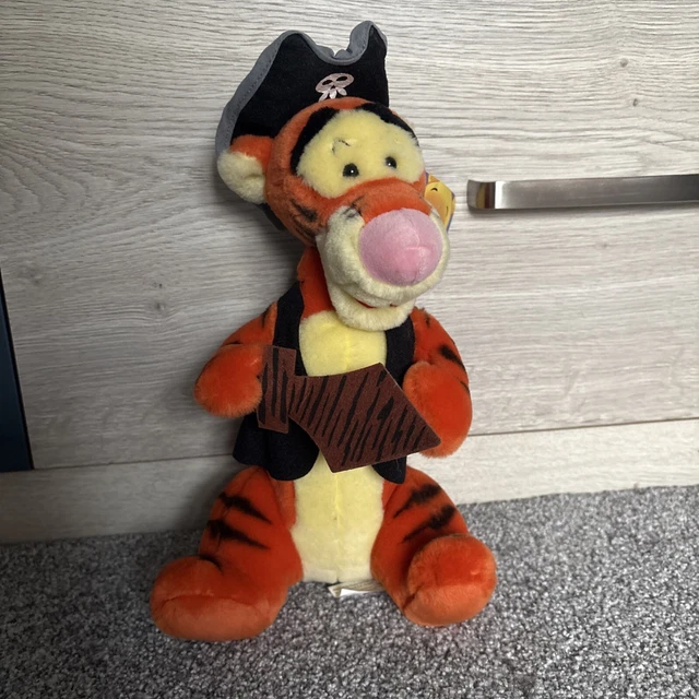 DISNEY WINNIE THE Pooh Tigger Pirate Plush Soft Toy Cuddly Plushie 11 ...