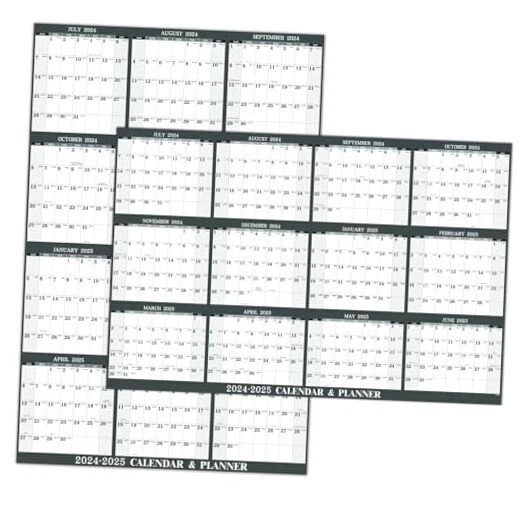 2024-2025 DRY ERASE Calendar - 2024-2025 Yearly Wall Calendar, JUL 2024 ... 2024-2025 DRY ERASE Calendar - 2024-2025 Yearly Wall Calendar, JUL 2024 ...
