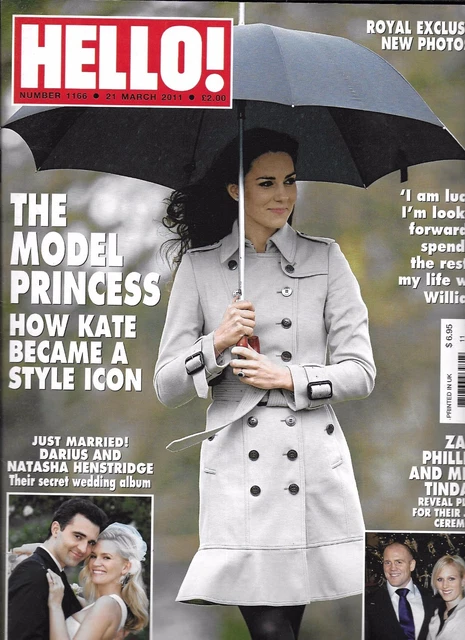 KATE MIDDLETON HELLO Magazine Natasha Henstridge Wedding Jasmine ...